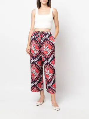 Valentino Garavani Archive Manifesto-print Trousers
