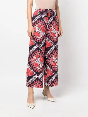 Valentino Garavani Archive Manifesto-print Trousers