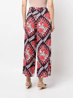 Valentino Garavani Archive Manifesto-print Trousers