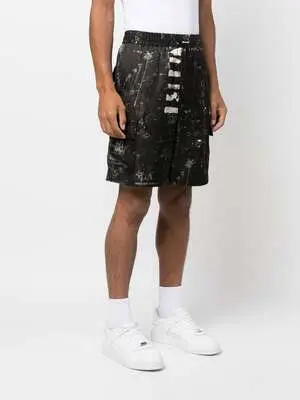 Amiri Abstract-print Bermuda Shorts