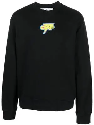 Off-White Arrows-print Cotton Sweatshirt