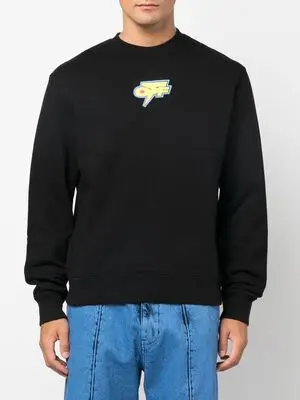 Off-White Arrows-print Cotton Sweatshirt