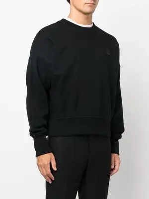 Alexander McQueen Logo-patch Wool Sweatshirt