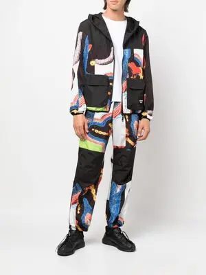 AMBUSH Abstract-pattern Paneled Track Pants