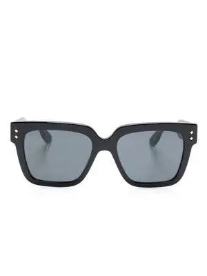 Gucci Rectangular Sunglasses - Black