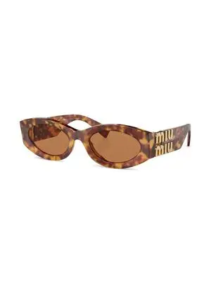 Miu Miu Tortoiseshell Cat-eye Sunglasses