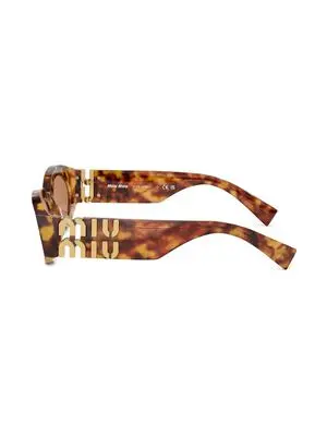 Miu Miu Tortoiseshell Cat-eye Sunglasses
