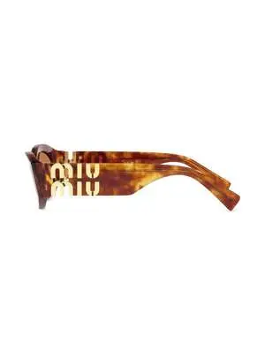 Miu Miu Tortoiseshell Cat-eye Sunglasses