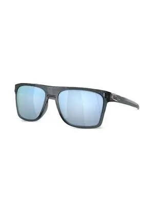Oakley Leffingwell Rectangle Sunglasses - Black