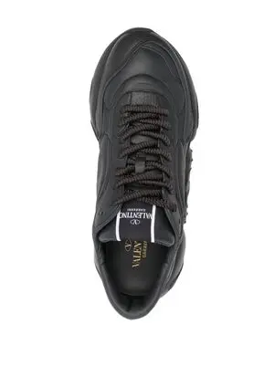 Valentino Garavani Bubbleback Low-top Sneakers - Black