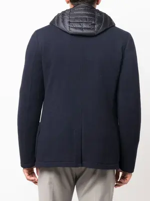 MOORER Padded Jacket - Blue