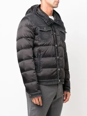 MOORER Button-up Padded Jacket