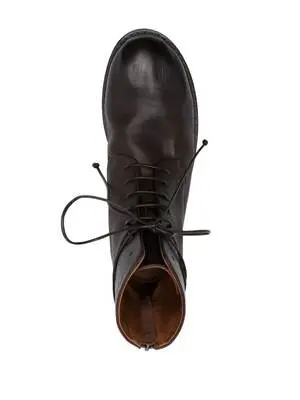 Marsèll Parrucca Leather Combat Boots - Brown