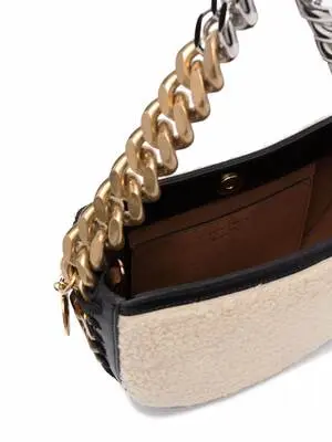 Stella McCartney Frayme Faux-shearling Bag