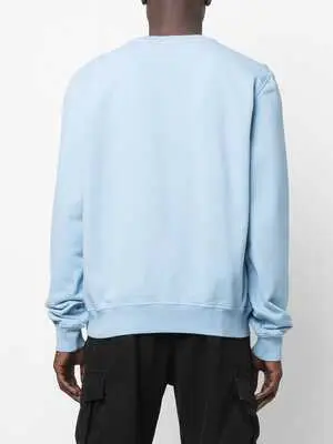 DIESEL® Logo-print Long-sleeve Sweatshirt