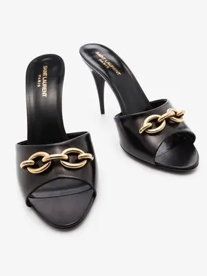 Saint Laurent Le Maillon 95mm Heel Sandals