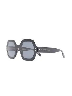 Isabel Marant Hexagonal Sunglasses