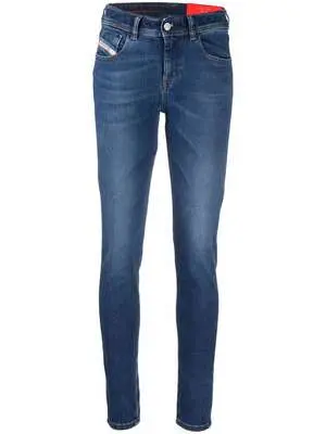 DIESEL® Slandy 09c21 Skinny Jeans - Blue