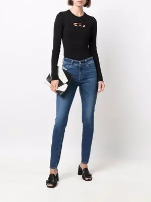 DIESEL® Slandy 09c21 Skinny Jeans - Blue