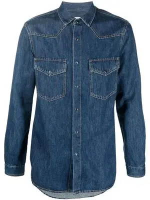 Valentino Garavani Long-sleeve Denim Shirt