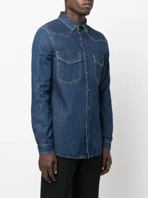 Valentino Garavani Long-sleeve Denim Shirt