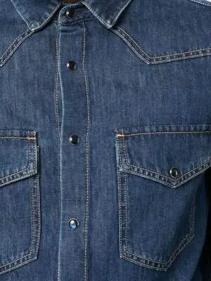 Valentino Garavani Long-sleeve Denim Shirt