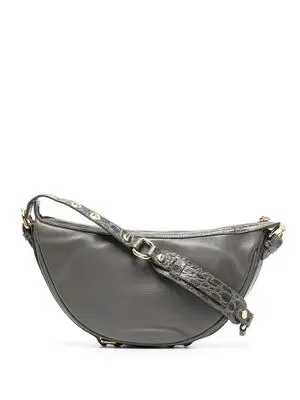 By Far Zip-up Curved Shoulder Bag
