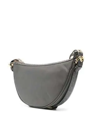 By Far Zip-up Curved Shoulder Bag