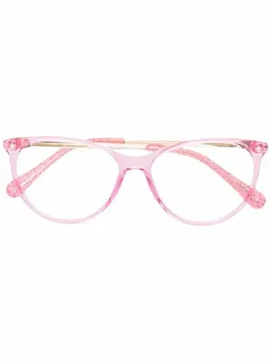 CHIARA FERRAGNI Round-frame Eyeglasses - Pink
