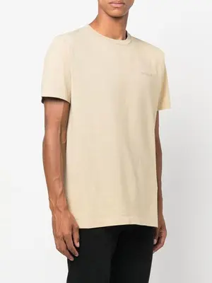 Off-White Logo-print Short-sleeve T-shirt - Neutrals