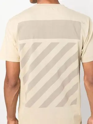 Off-White Logo-print Short-sleeve T-shirt - Neutrals