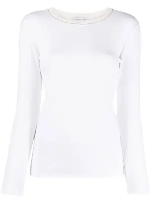 FABIANA FILIPPI Fabiana Filippi Contrast-Trim Sweater