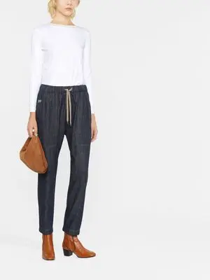Fabiana Filippi Contrast-trim Sweater - White