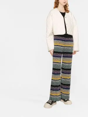 Missoni Striped Knit Trousers