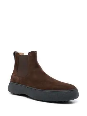 TOD'S Flatform Ankle Boots