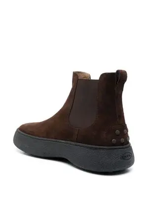 TOD'S Flatform Ankle Boots