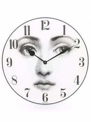 FORNASETTI Lina Cavalieri Clock - White