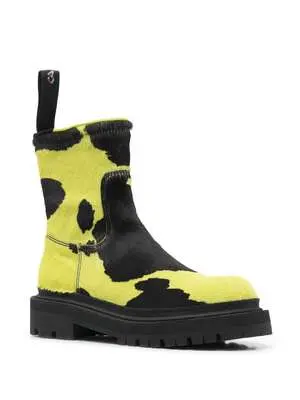 Camper Mid-calf Textured Boots