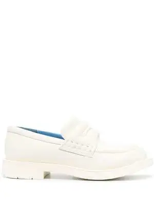 Camper Padded Leather Loafers - White