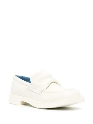 Camper Padded Leather Loafers - White