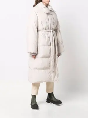 Stella McCartney Funnel-neck Long Puffer Coat