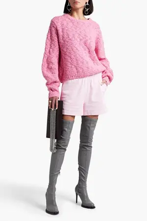 Helmut Lang Boucléknit Woolblend Sweater