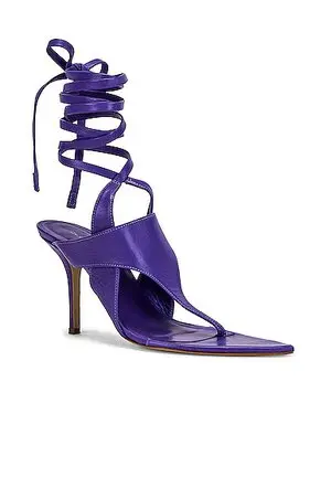 Silvia Tcherassi Domenico Heels In Lavender
