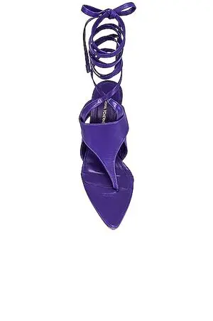 Silvia Tcherassi Domenico Heels In Lavender