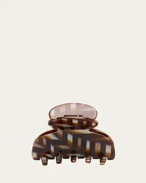 France Luxe France Luxe Small Couture Claw Clip Saddle