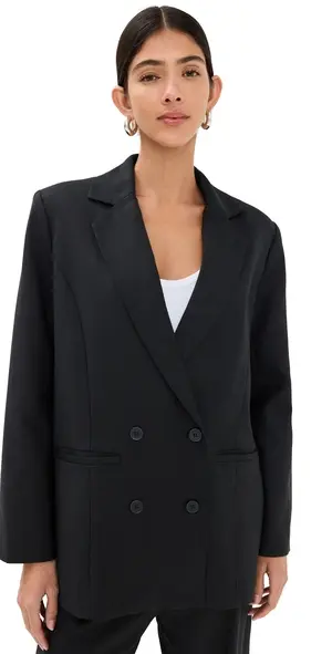Lioness Notched Lapel Blazers For Women