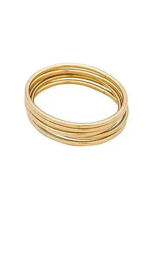 Jenny Bird Dane Bangle Set - Gold