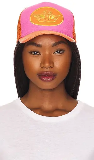 BOYS LIE Trucker Hat In Pink