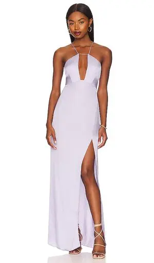 L'academie Spaghetti Strap Evening Dresses