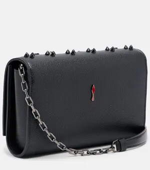 CHRISTIAN LOUBOUTIN Paloma Leather Wallet On Chain